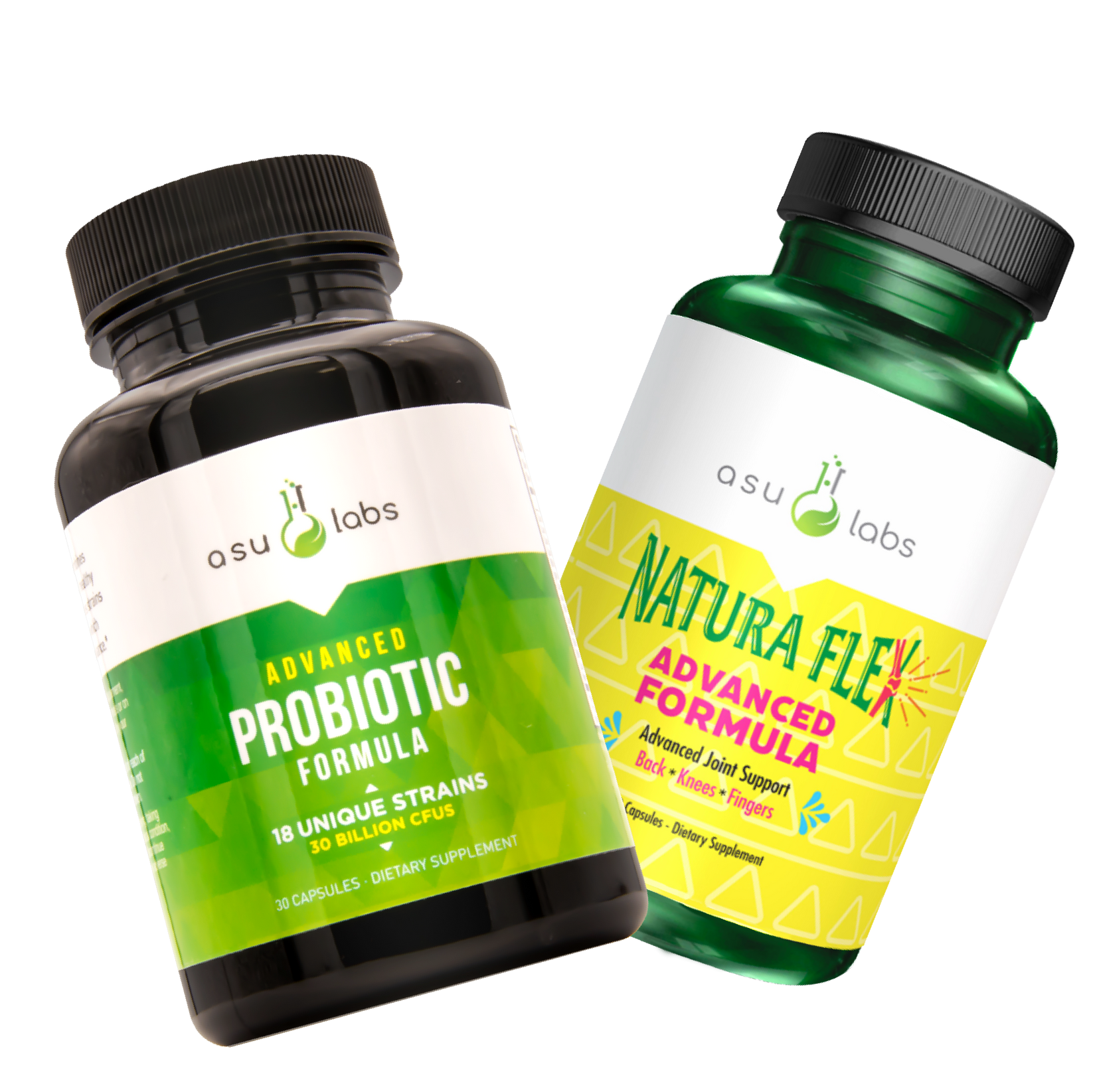 ASULABS Advanced Probiotic Formula + ASULABS Natura Flex - Paquete Com ...